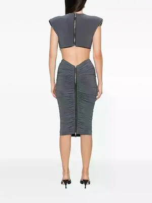 MITILIANE COUTURE Zipped Cut-out Mini Dress