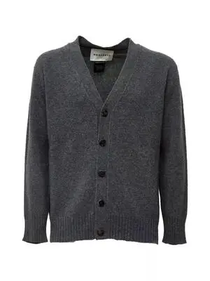 AMARANTO Distressed Cardigan