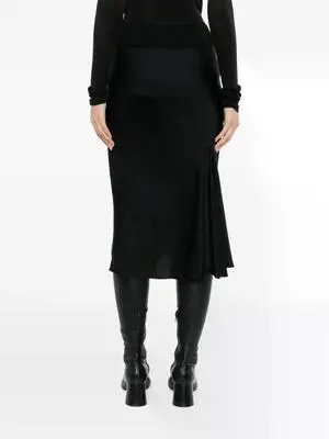 Rick Owens Knee Bias Skirt