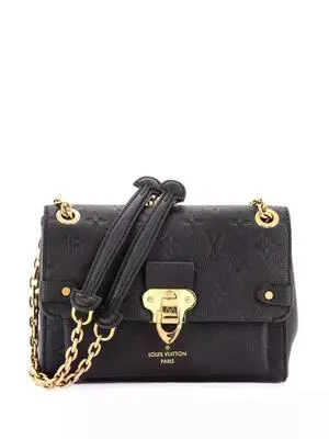 LOUIS VUITTON Vavin Handbag Monogram Empreinte Leather Bb Crossbody Bag - Black