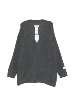 MAISON MARGIELA Oversized V-neck Sweater