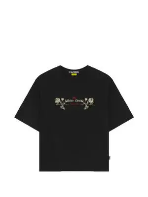IUTER Bloom Graphic-print T-shirt - Black