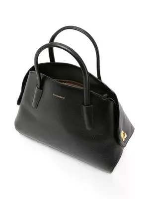 COCCINELLE Grained Leather Tote Bag