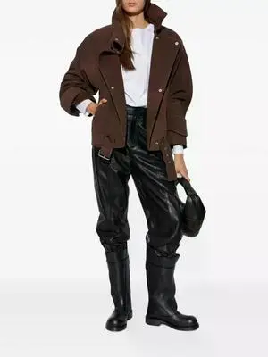 IRO PARIS Melior Belted Leather Jacket