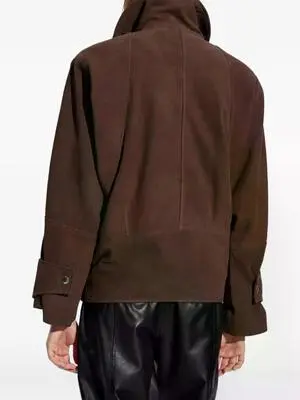 IRO PARIS Melior Belted Leather Jacket