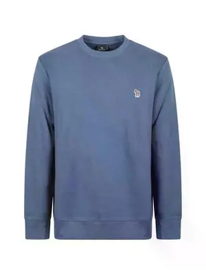 Paul Smith Organic-cotton Zebra-logo Sweatshirt