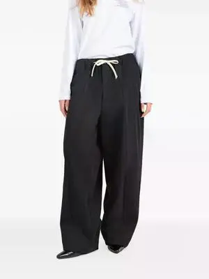 SOCIETE ANONYME Helsinki Pleated Drawstring-waist Trousers