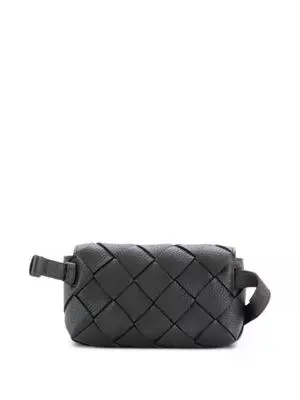 Bottega Veneta Diago Maxi Intrecciato Leather Belt Bag - Green