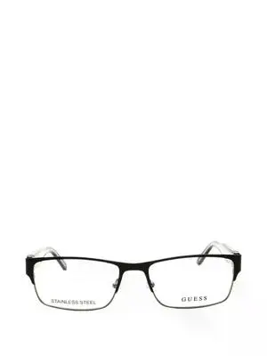 Guess Rectangle-frame Glasses - Black