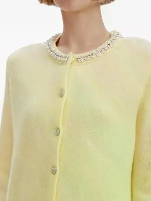 B+AB Faux-pearl Embellished Cardigan