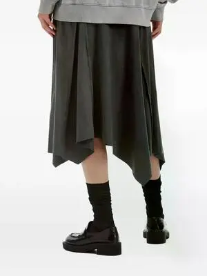 B+AB Asymmetric Panelled Midi Skirt