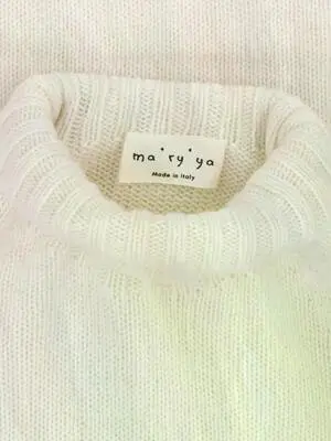 MA'RY'YA Ribbed-knit Roll-neck Sweater