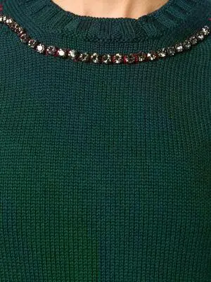 P.a.r.o.s.h Embellished Collar Jumper