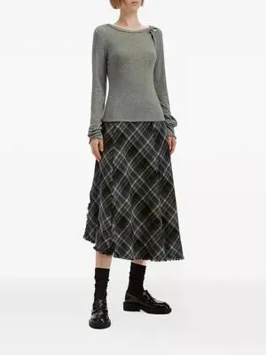 B+AB Knot-detail Long-sleeve Top