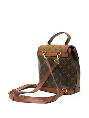 LOUIS VUITTON 2020 Monogram Reverse Dauphine Pm Backpack