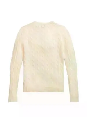 Polo Ralph Lauren Cable-knit Logo-embroidered Sweater