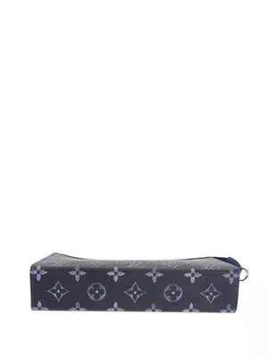 LOUIS VUITTON 2021-2026 Monogram Gradient Gaston Wearable Wallet Crossbody Bag - Blue