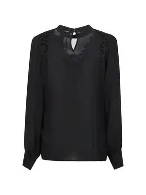 TWINSET Lace-appliqué Blouse