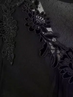 TWINSET Lace-appliqué Blouse