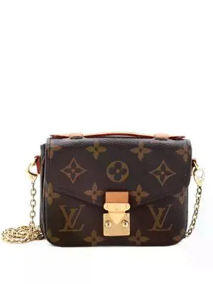 LOUIS VUITTON Micro Metis Monogram Canvas Crossbody Bag