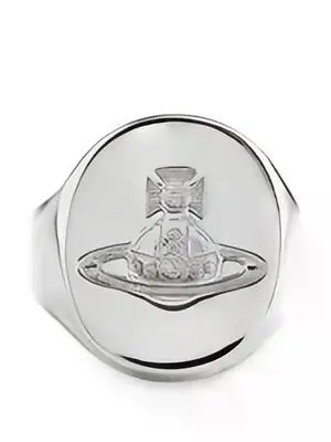 VIVIENNE WESTWOOD Orb Signet Ring - Silver