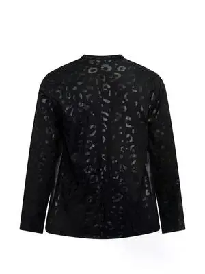 Comme Des Garçons Leopard-print Layered T-shirt