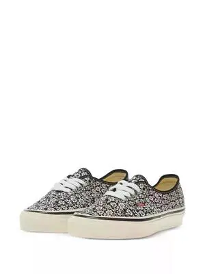 VANS Authentic Floral-print Sneakers Black
