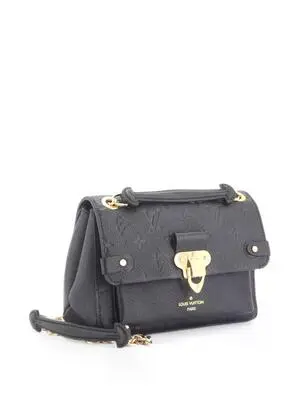 LOUIS VUITTON Vavin Handbag Monogram Empreinte Leather Bb Crossbody Bag - Black