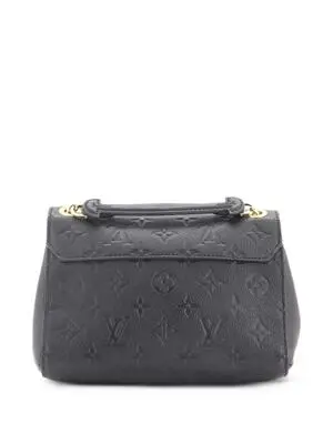 LOUIS VUITTON Vavin Handbag Monogram Empreinte Leather Bb Crossbody Bag - Black