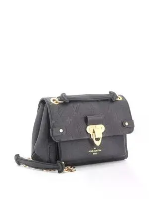 LOUIS VUITTON Vavin Handbag Monogram Empreinte Leather Bb Crossbody Bag - Black