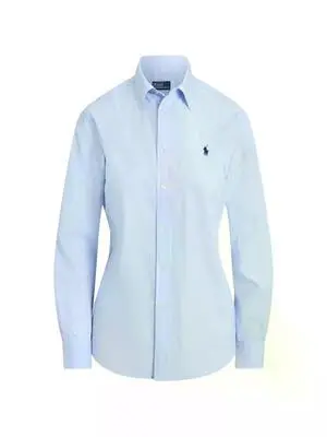 Polo Ralph Lauren Logo-embroidered Button-down Shirt - Blue