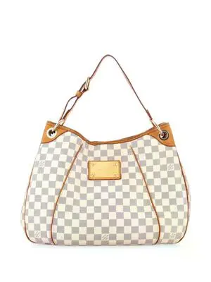 LOUIS VUITTON Galliera Handbag Damier Pm Hobo Bag - White