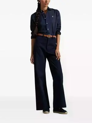 Polo Ralph Lauren Logo-embroidered Linen Shirt