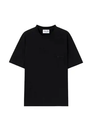 SOLID HOMME Paris Artwork Logo-patch T-shirt