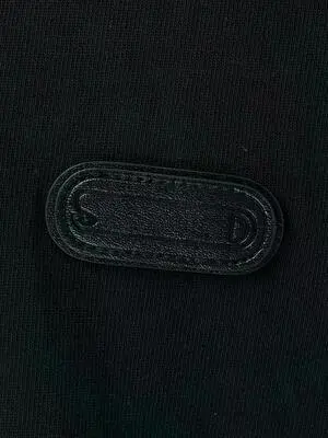 SOLID HOMME Paris Artwork Logo-patch T-shirt