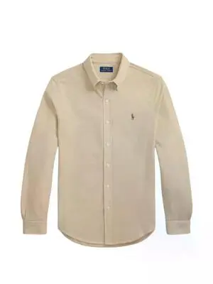 Polo Ralph Lauren Embroidered-logo Piqué Shirt