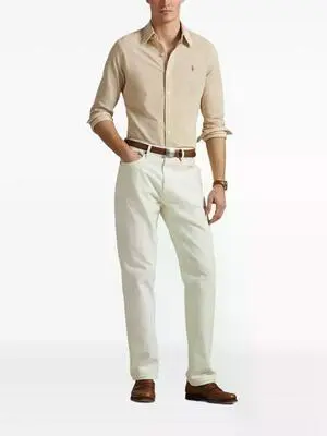 Polo Ralph Lauren Embroidered-logo Piqué Shirt