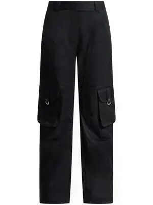 Off-White Straight-leg Cotton Cargo Trousers