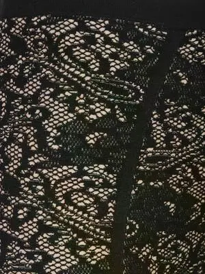 Elisabetta Franchi Lace-pattern Logo-detail Shorts