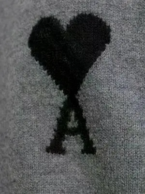 AMI Paris De Coeur Turtleneck Sweater