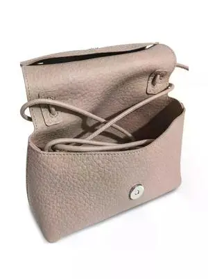 IACUCCI Grained Leather Cross Body Bag