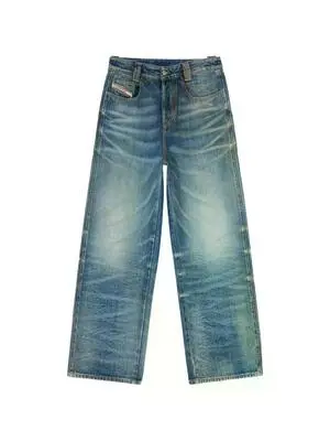 DIESEL® Relaxed High Waist 1982 D-hakou Jeans - Blue