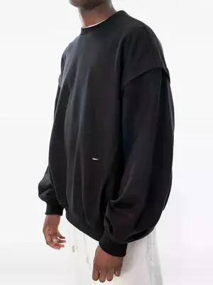 SONGZIO Embroidered Layered-effect Sweatshirt