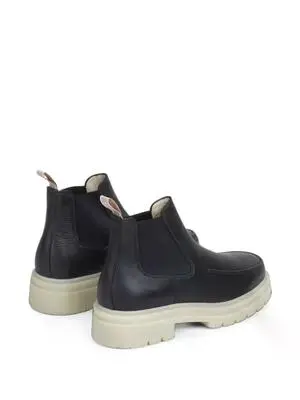 AURELIEN Grained Leather Chelsea Boots