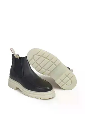 AURELIEN Grained Leather Chelsea Boots
