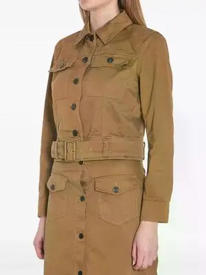 Saint Laurent Belted Cotton Jacket