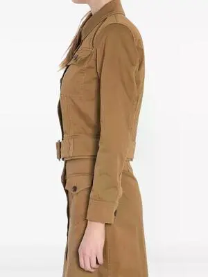 Saint Laurent Belted Cotton Jacket