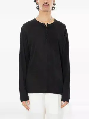 DANIELE FIESOLI Serafino Knitted Sweatshirt - Black