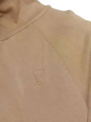 AMI Paris De Coeur-embroidered Sweatshirt