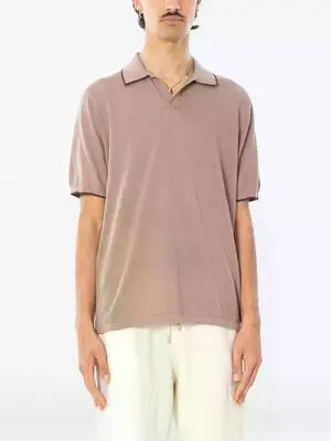 MC2 SAINT BARTH Sloan Short-sleeve Polo-collar T-shirt - Grey